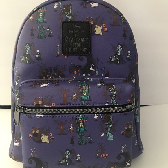 Loungefly | Bags | Disney Loungefly Nightmare Before Christmas Mini ...